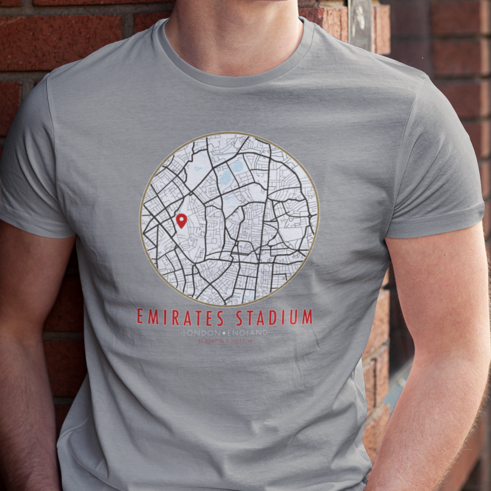 EMIRATES STADIUM MAP